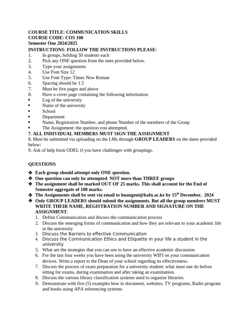 COS 100 | PDF | Libraries