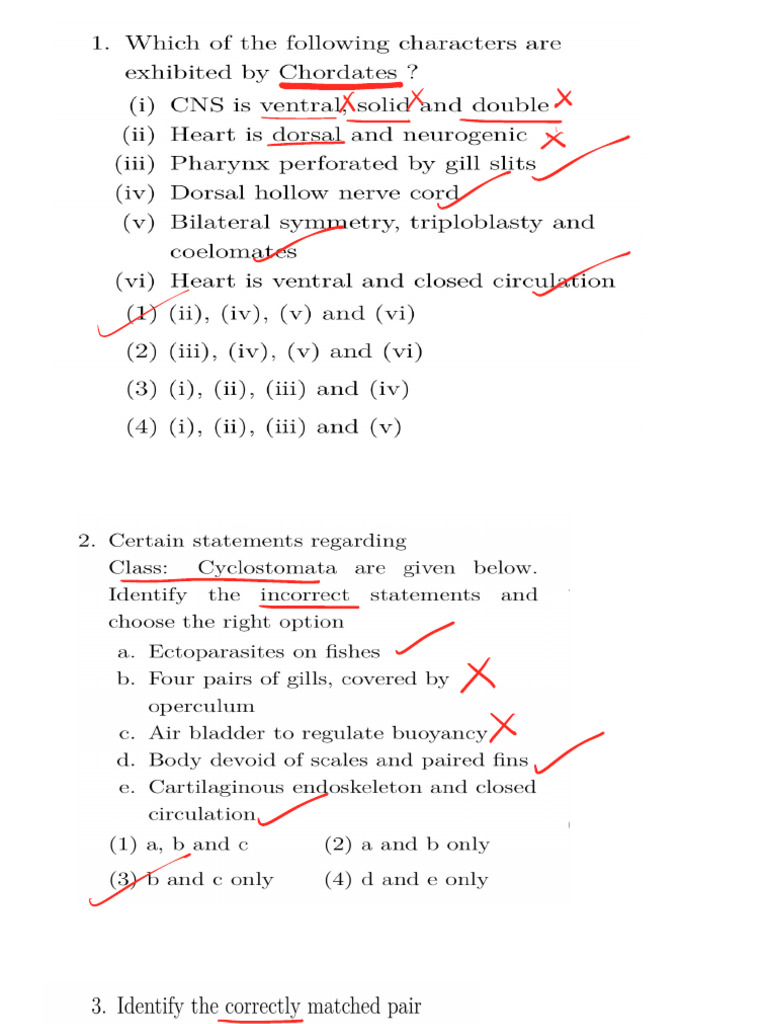Module Exam -3-Question Paper Discussion | PDF | Plants