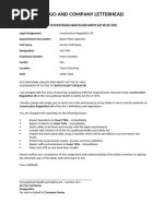 GMR 2.1 Appointment Responsibilities | PDF | Occupational Safety And ...