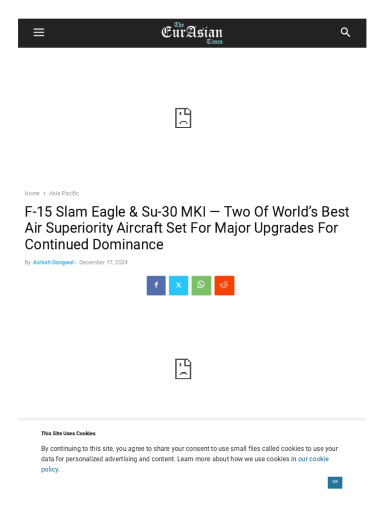F-15K and Su-30MKI Upgrade Plans | PDF | Military Technology | Military ...