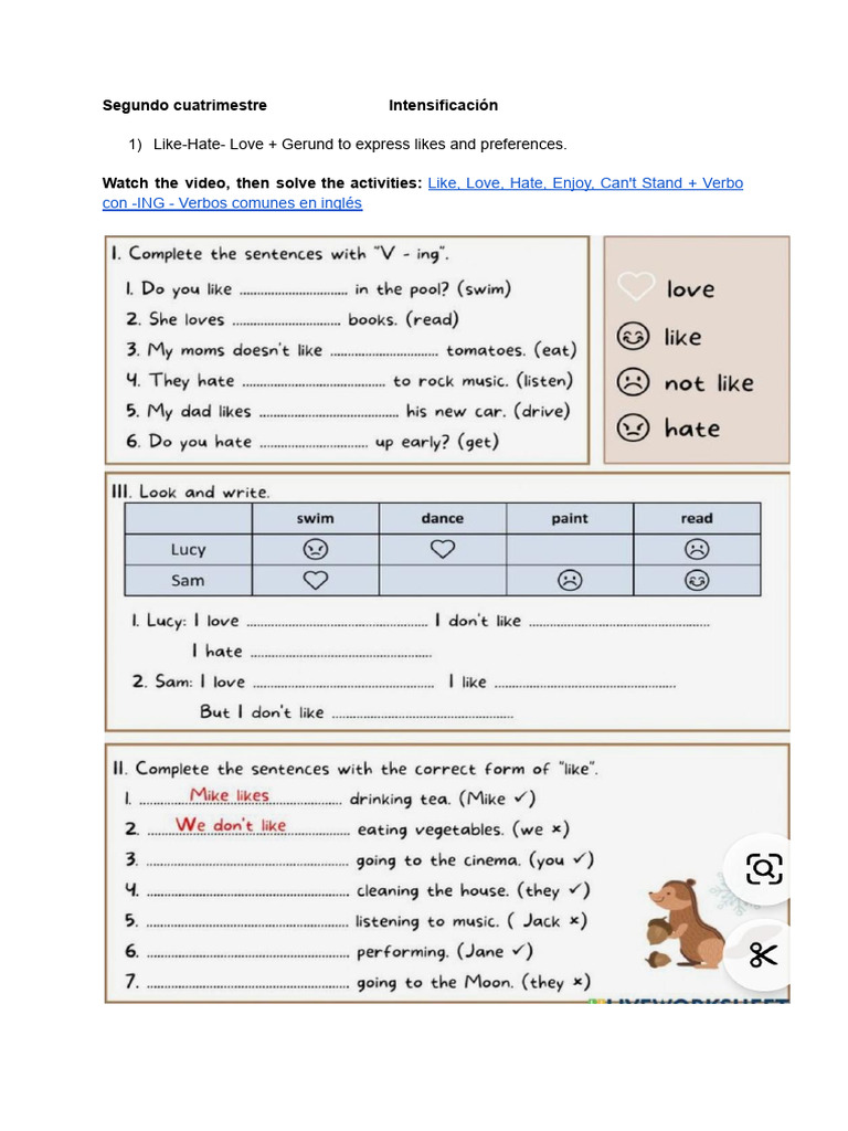 English Modal Verbs and Preferences Guide | PDF