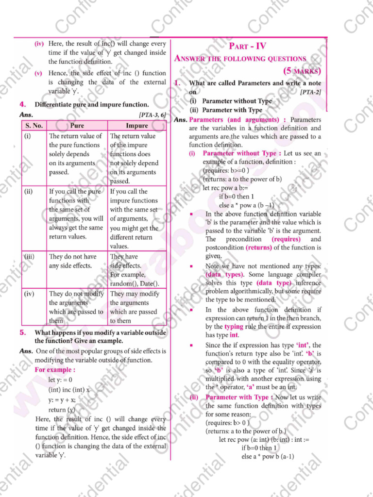 5mark New | PDF | Parameter (Computer Programming) | Interface (Computing)