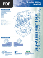 Milling Machine Safety Guide | PDF | Hazards | Risk