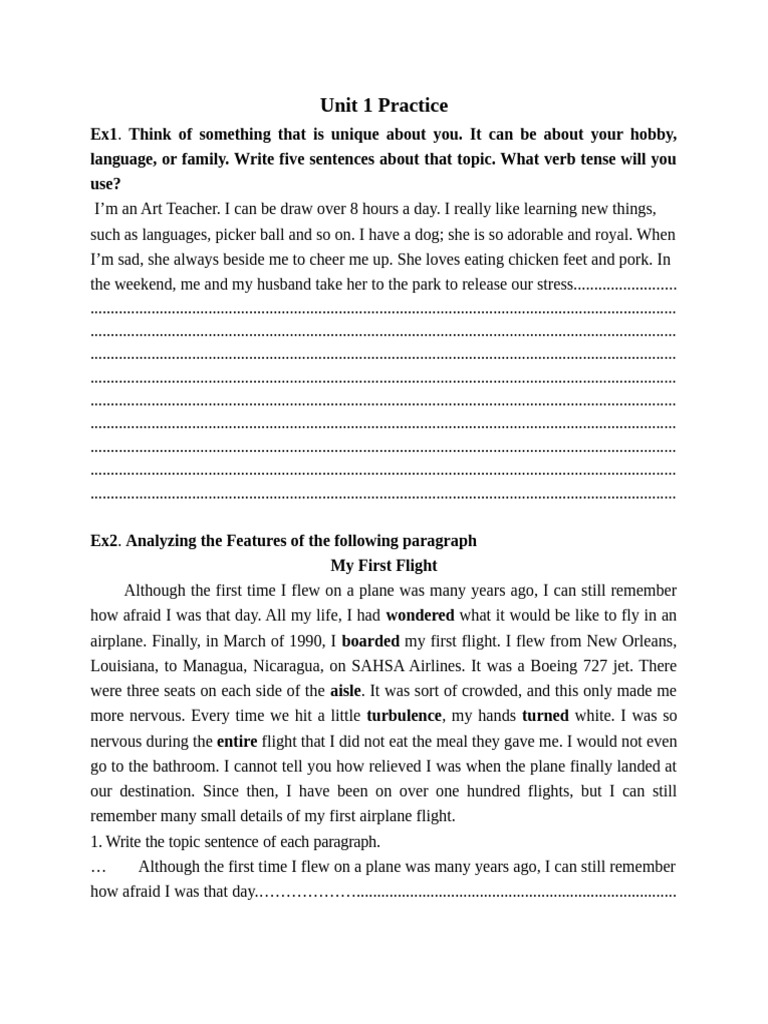 Writing About My Pet | PDF | Paragraph | Turkey