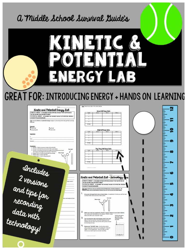 Kinetic and Potential Energy Lab | PDF | Potential Energy | Kinetic Energy