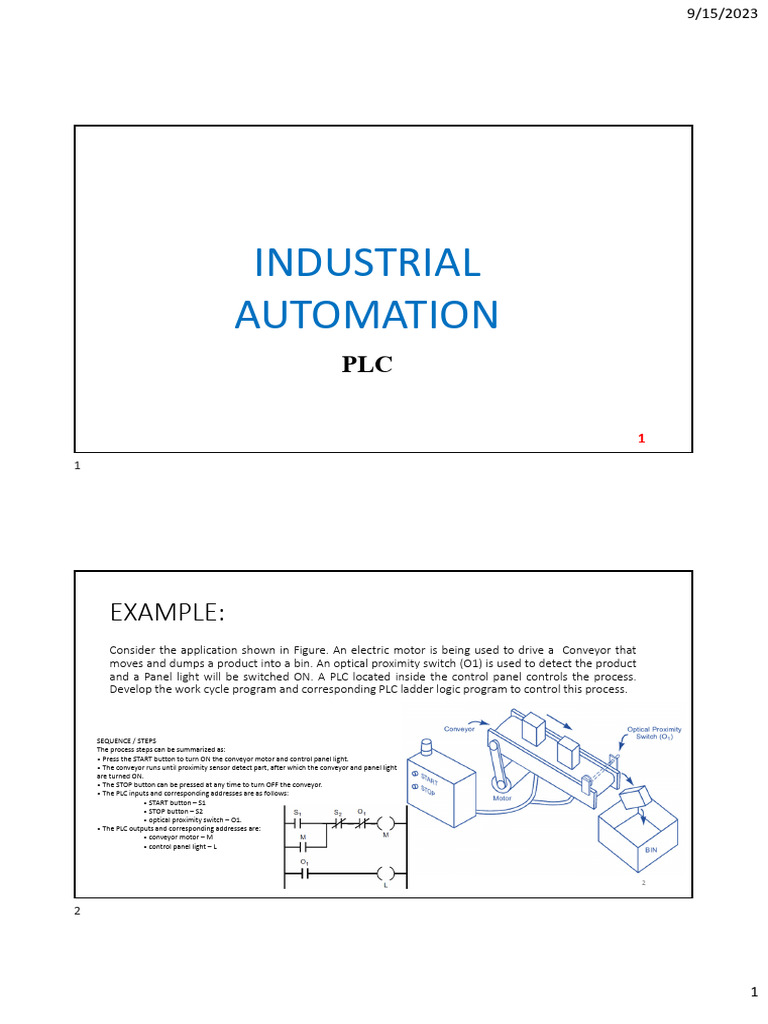 08 Industrial Automation 20MTE | PDF | Relay | Programmable Logic ...