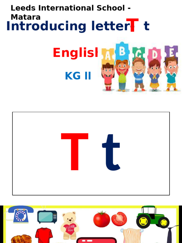 Alphabet Letters TT | PDF
