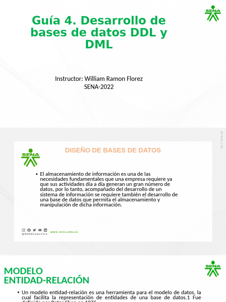 MODELO ENTIDAD RELACION (MER) | PDF | Objeto (informática) | Bases de datos