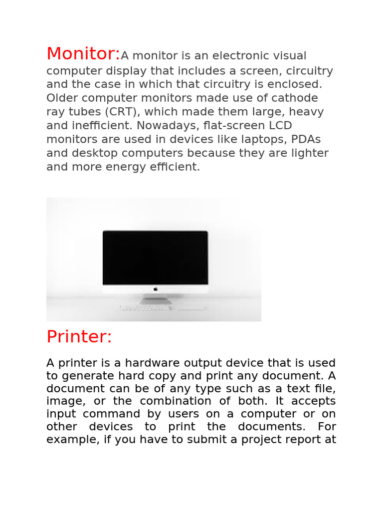 Monitor | PDF