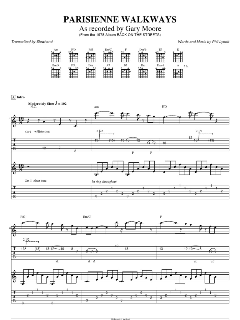 Gary Moore - Parisienne Walkway | Rock Music | Hard Rock