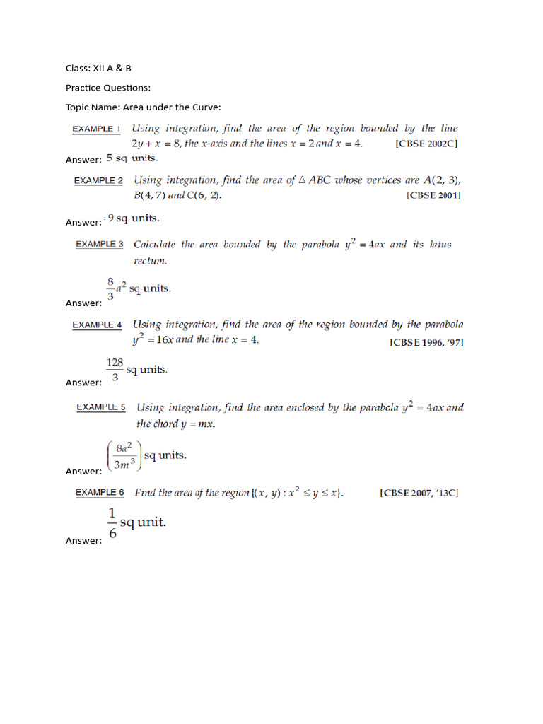 Practice Question - 2 | PDF