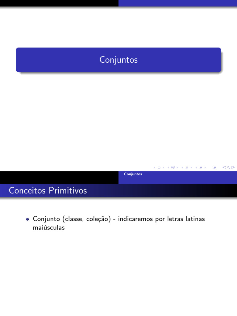 Conceitos e Propriedades de Conjuntos | PDF | Conjunto (Matemática ...