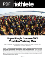 40-Week Ironman Training Plan | PDF | Triathlon | Recreation