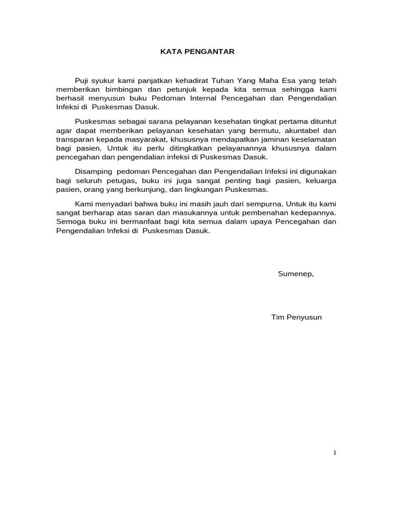 Pedoman Internal Ppi Fix | PDF