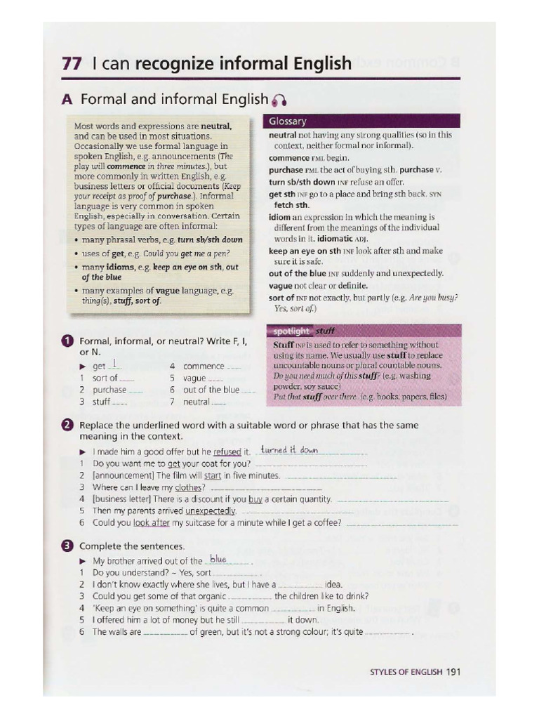 L2I - Ch13 - Styles of English | PDF