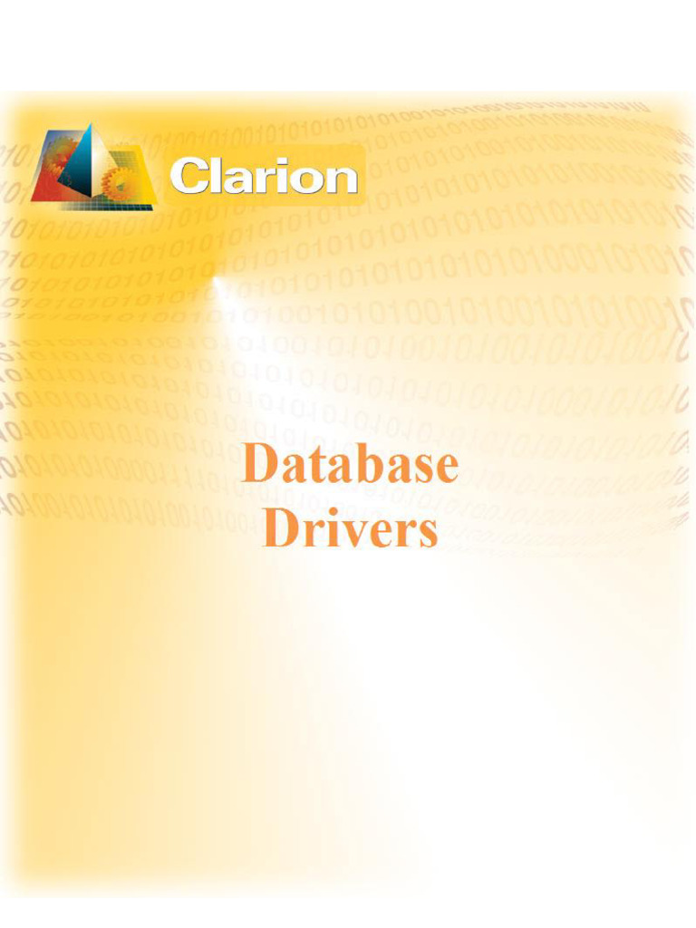 Database Drivers | PDF | Microsoft Sql Server | Databases