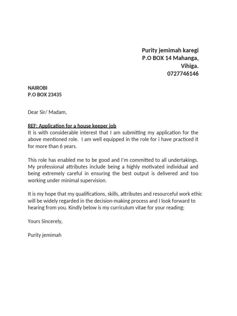 PURITY JEMMIMAH RESUME | PDF