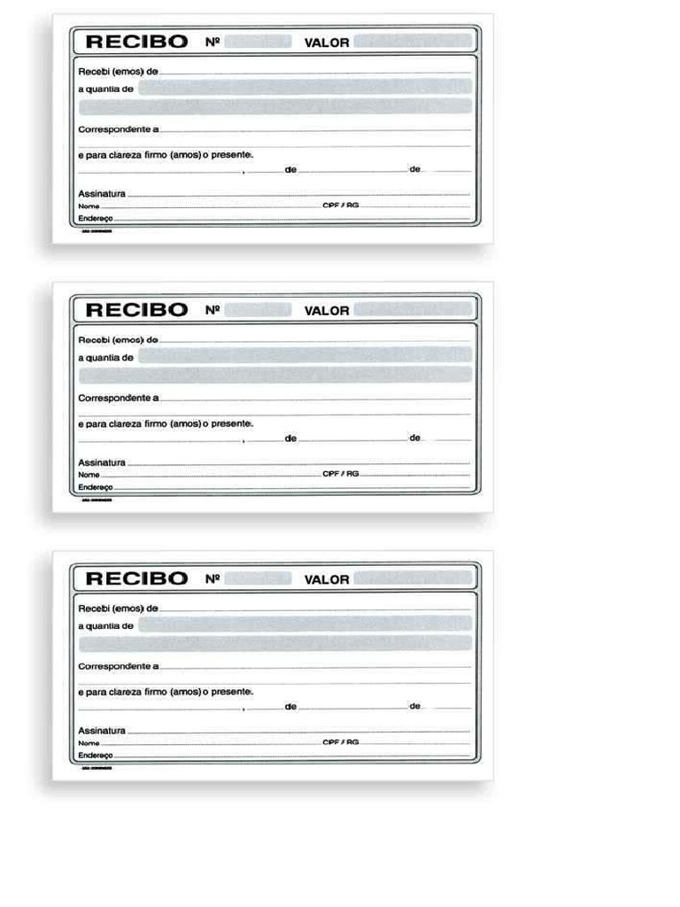 Recibo Cliente | PDF