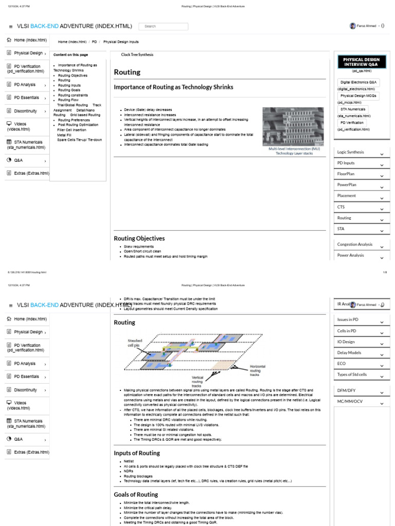 Routing - Physical Design - VLSI Back-End Adventure | PDF | Design ...