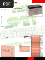 Enersys Selection Guide | PDF | Battery Charger | Rechargeable Battery