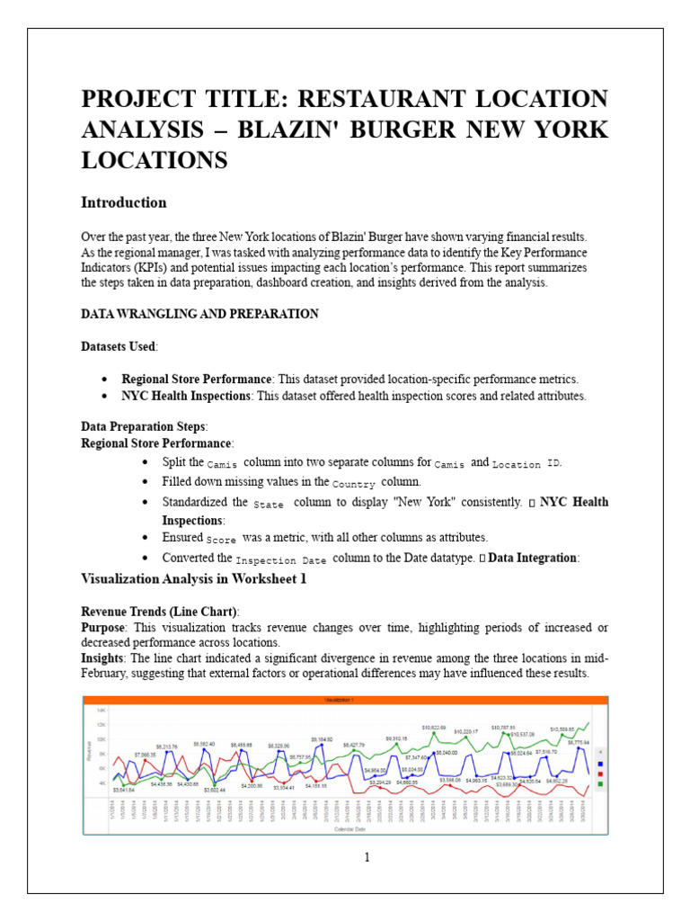 BPM For Blazing' Burger Fast Food Restaurant Project Summary | PDF ...