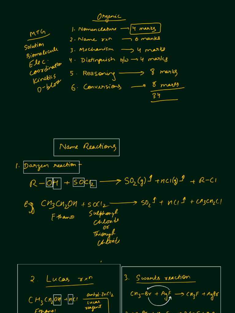 Name Reactions | PDF