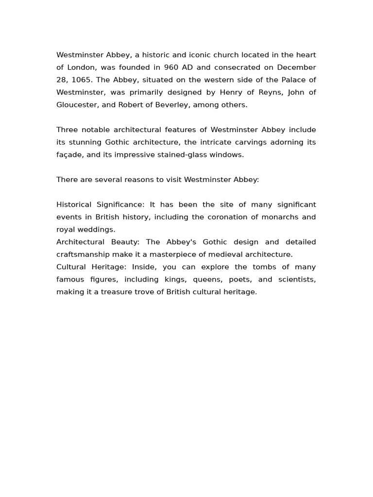 Westminster Abbey | PDF