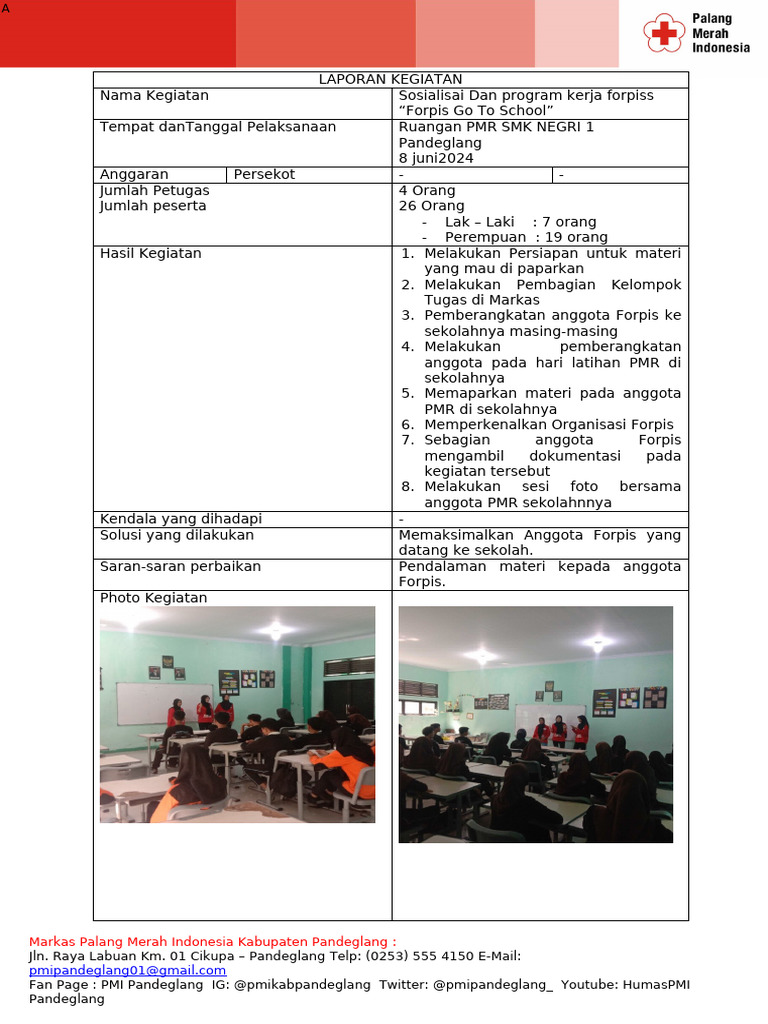 Laporan SMK 1 PDG | PDF