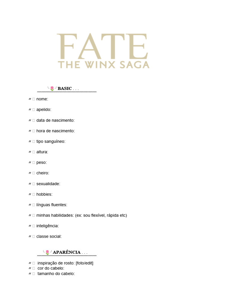 Fate winxs script | PDF