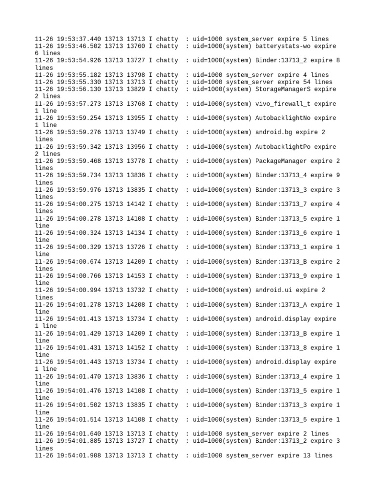 Log | PDF | Embedded Linux Distributions | Mobile Linux