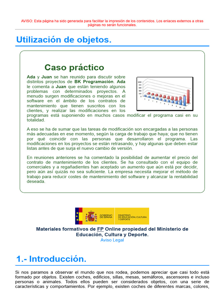 Introducción a la POO en Java | PDF | Objeto (informática) | Programación