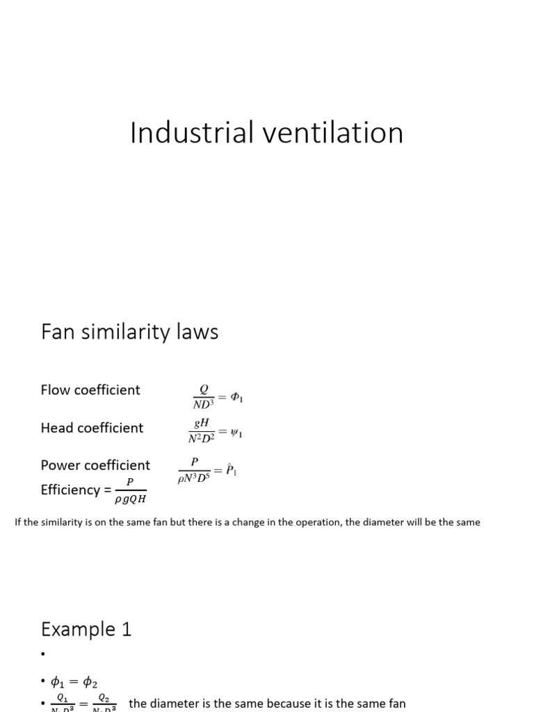 Industrial Ventilation | PDF