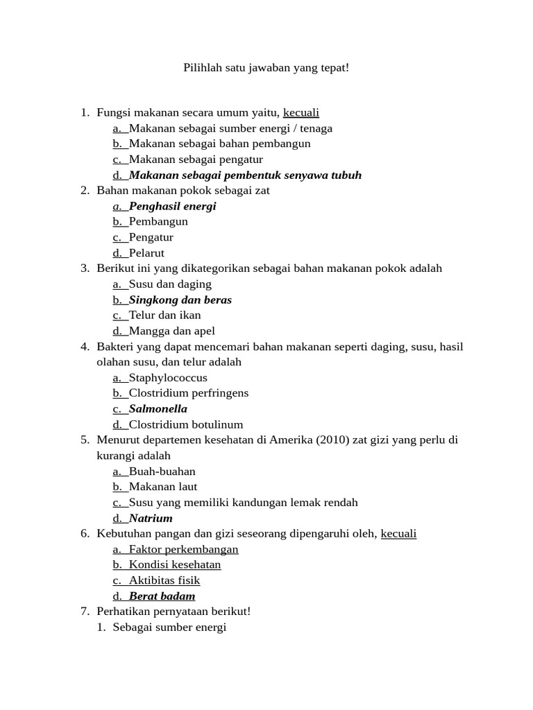 Konsep Dasar Ipa Soal Dan Jawaban Modul 6 kb.1 | PDF