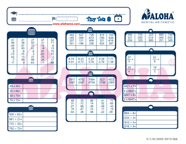 Ficha 4 Tiny Tots 8 Semana 2 | PDF