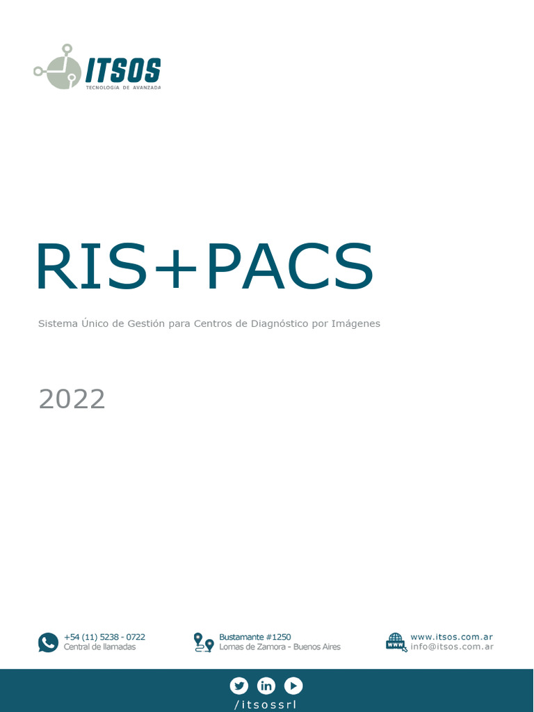 Brochure Ris+Pacs | PDF | Imagenes medicas | Computación en la nube