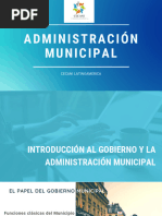 Servicios Públicos: Municipal, Estatal y Federal | PDF