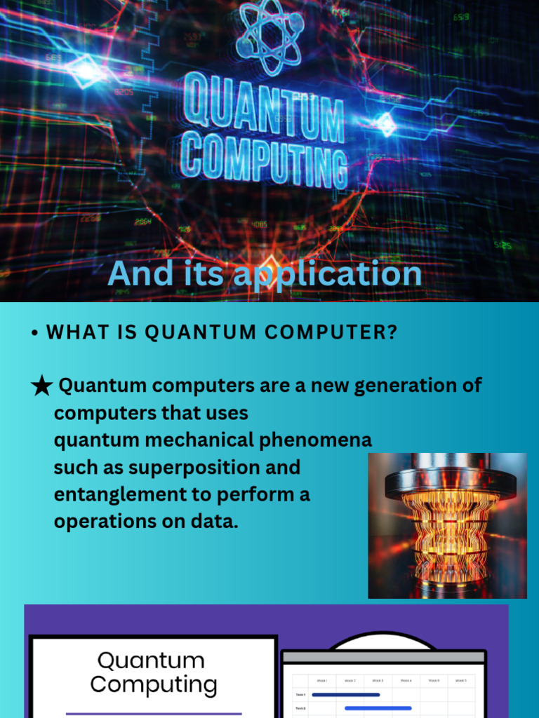 Quantum Computer and Its Application - 20241124 - 134619 - 0000 | PDF