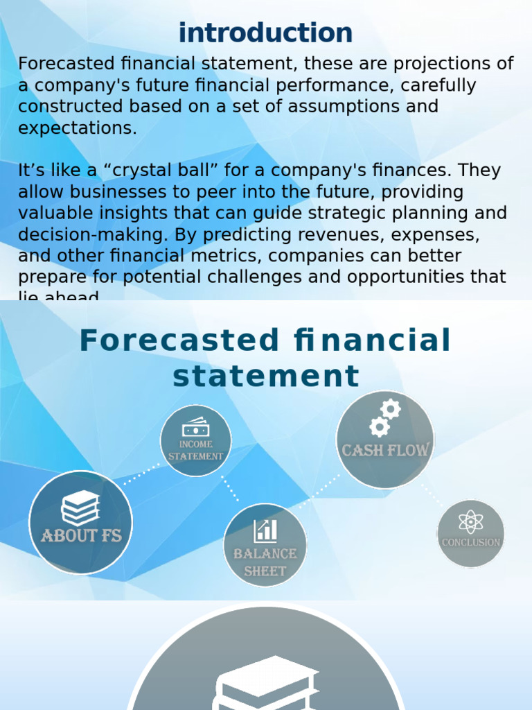 Forecasted Fs(2) | PDF | Expense | Equity (Finance)