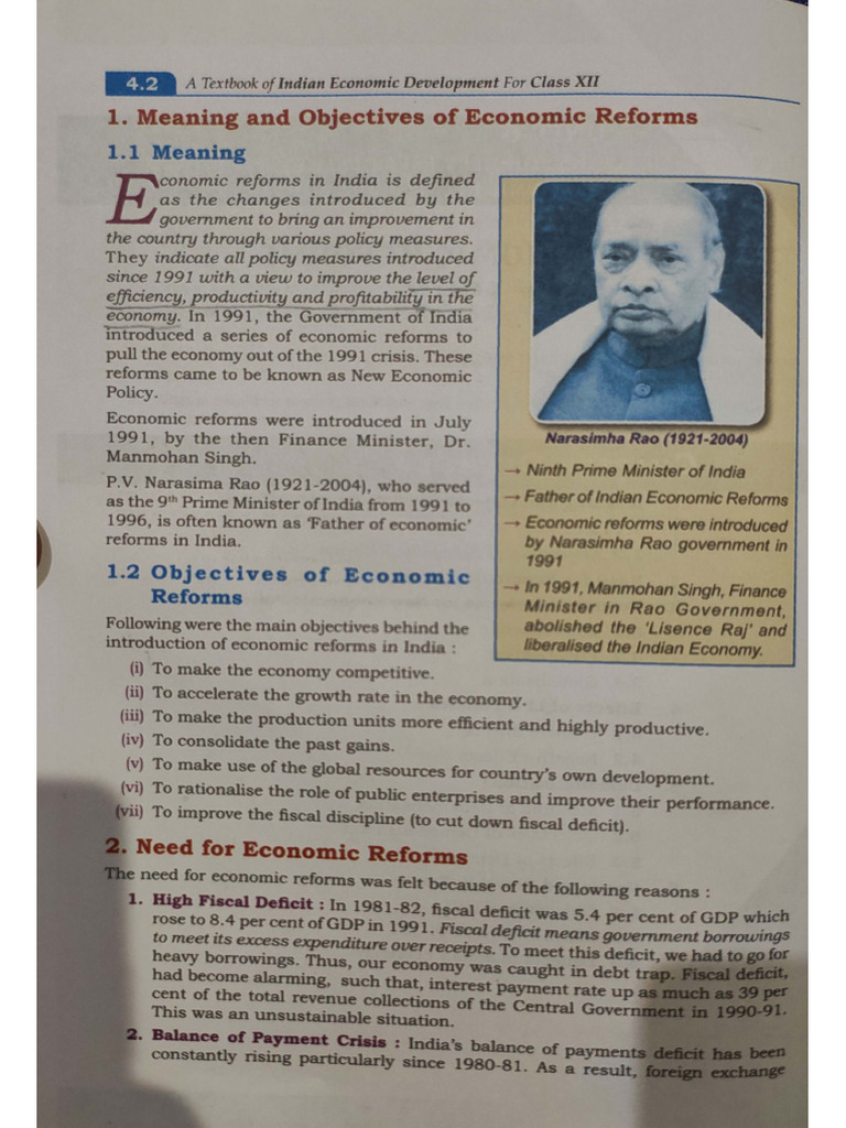 Indian Eco Chapter 3 | PDF