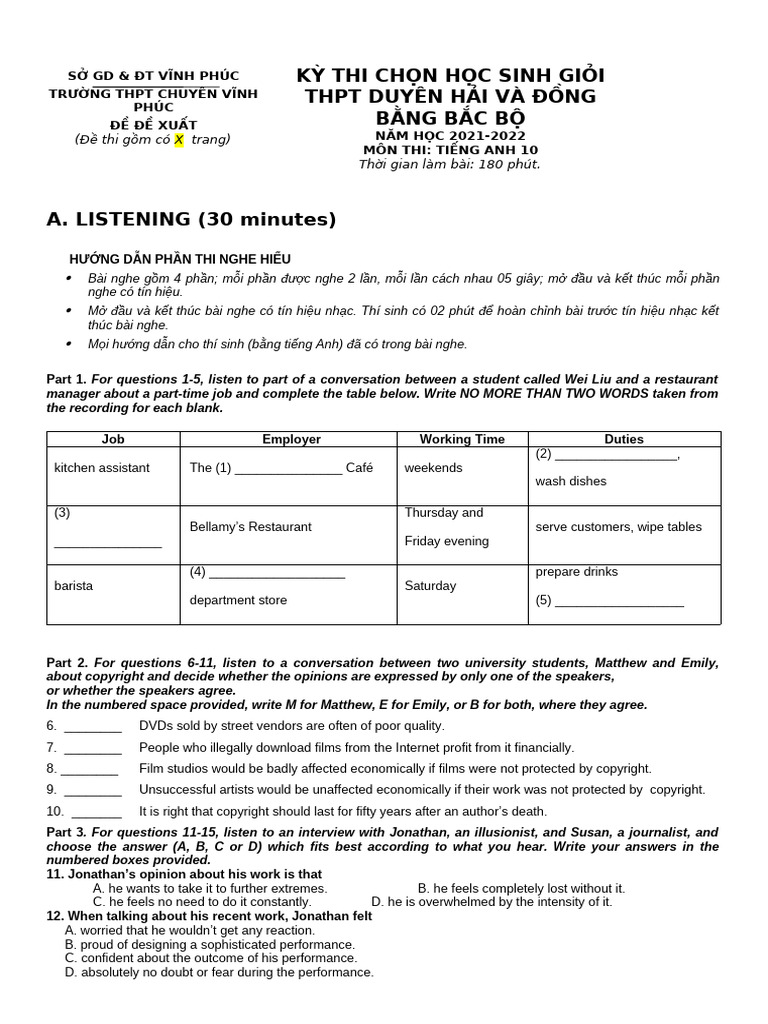 VINH PHUC-DDX ANH 10 | PDF | Perfume | Internship