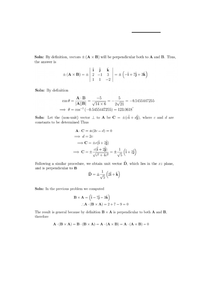 EPHY111L - Tutorial Module 1 - Answers | PDF