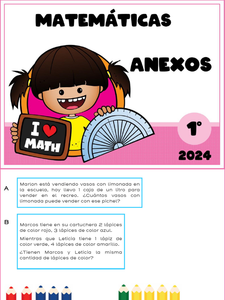 1 Anexos Plan - Octubre - Matem ticas | PDF