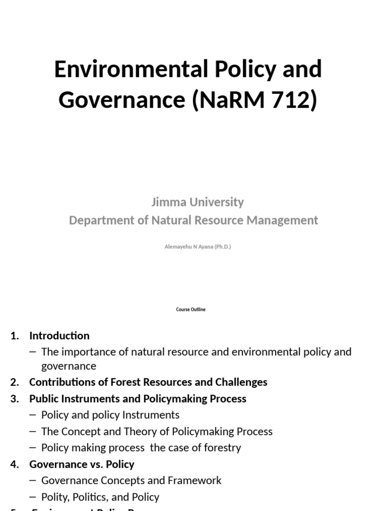 Chapter - 3 - Public Instruments and Policymaking Process - JU | PDF ...