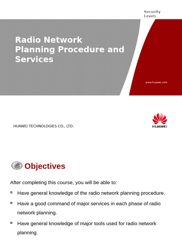 RNP-Radio Network Planning Procedure and Services-V1.0 | PDF | Antenna (Radio) | Electromagnetic ...