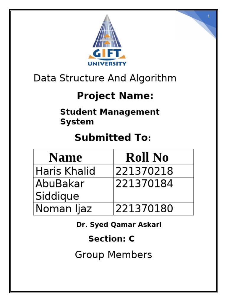 Student Management System Overview | PDF