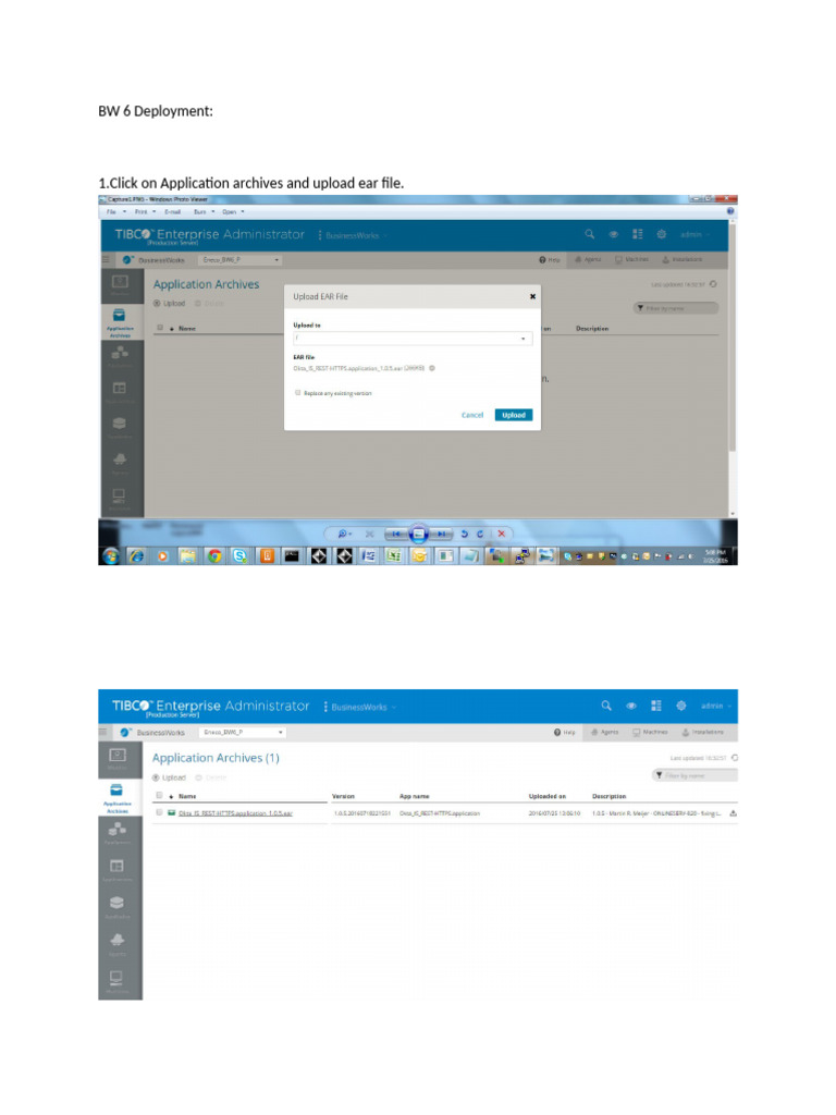 BW 6 Deployment | PDF