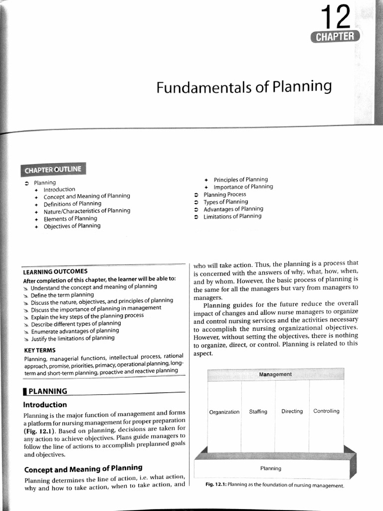 Planning | PDF | Planning | Goal