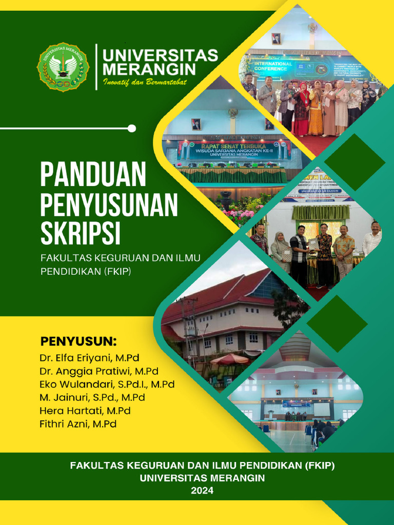 2024 - Buku Panduan Penyusunan Skripsi Fkip-Um - A5@fix-Rev | PDF