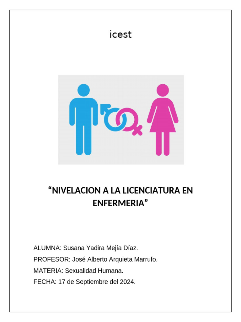 Sexualidad Humana Act 3 | PDF