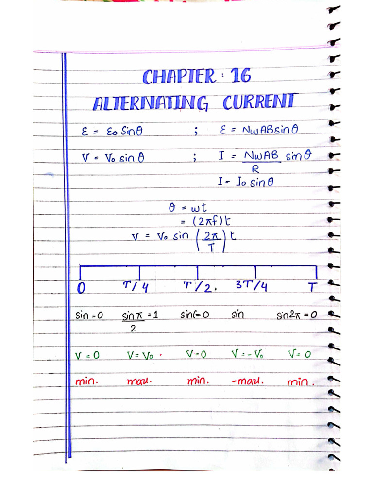 Physics - Chapter16 - 2nd Year | PDF